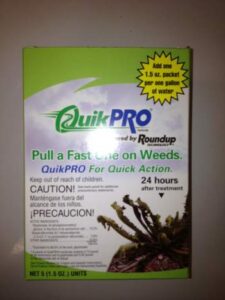 Roundup Quick Pro Dry – Green Belt Turf Farm